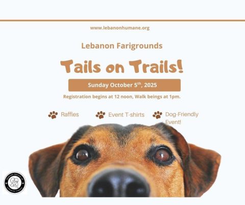 Tails On Trails Sponsorship Opportunities | Humane Society of Lebanon ...
